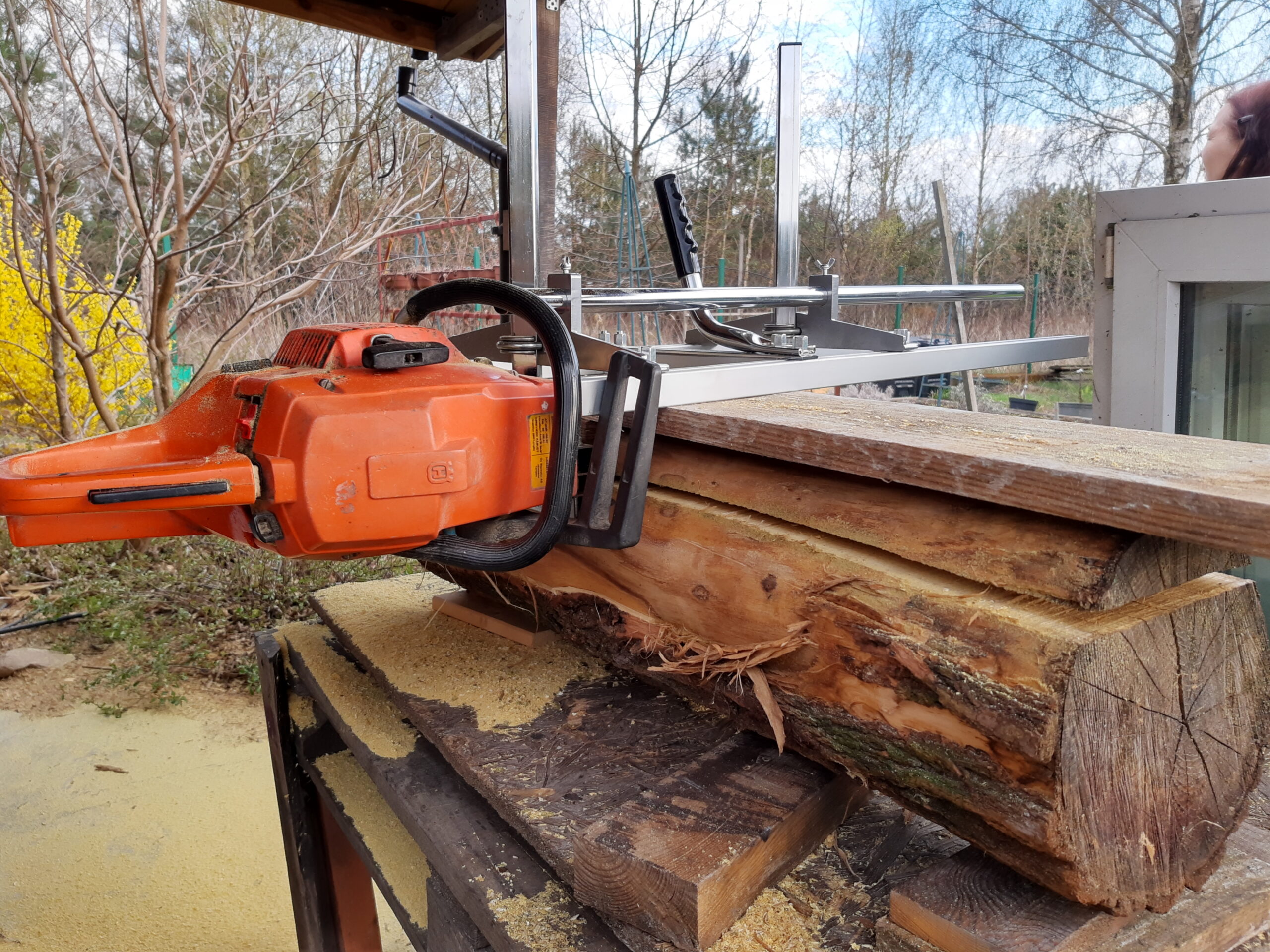 Mini trak, prowadnica piły łańcuchowej - ADFlora | ADFlora